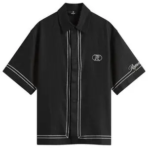 REPRESENT Border Vacation Shirt - Jet Black