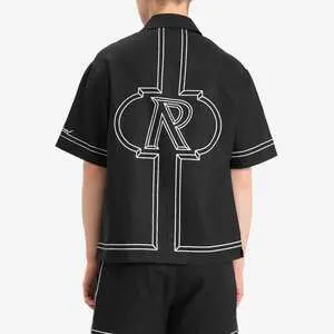 REPRESENT Border Vacation Shirt - Jet Black
