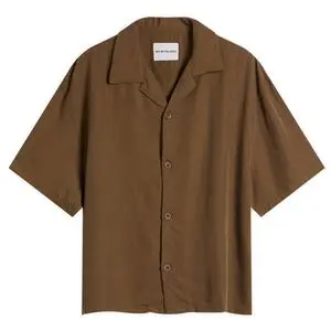 MKI MIYUKI ZOKU Sandwash Cupro Vacation Shirt - Brown