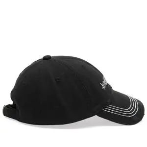 Acne Studios Cuddy Autograph Logo Cap - Black