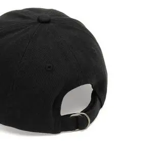 Acne Studios Cuddy Autograph Logo Cap - Black