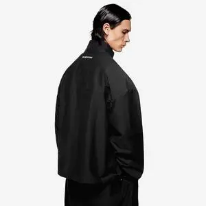 MKI MIYUKI ZOKU Washed Cotton Nylon Track Jacket