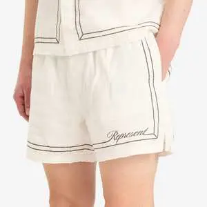 REPRESENT Border Vacation Short - Whisper White