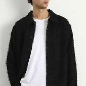 BEAMS Fringe Overshirt