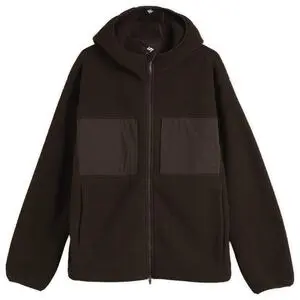 REPRESENT 247 247 Borg Fleece Jacket - Chocolate Torte