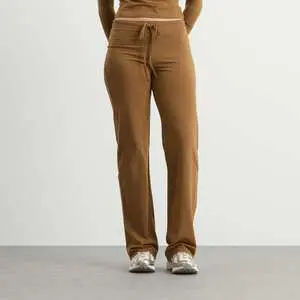 SKIMS Cotton Jersey Straight Leg Pant - Chai