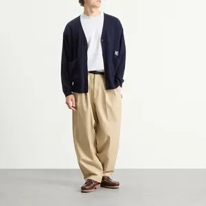 N!CE Double Pleat Belted Trousers