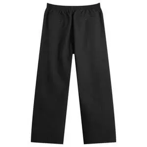 MKI MIYUKI ZOKU Seersucker Wide Leg Trousers - Black