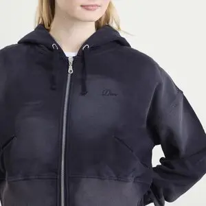 DIME Crop Zip Hoodie