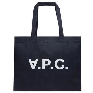 A.p.c. Daniela Denim Shopping Tote - Indigo