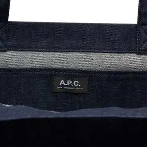 A.p.c. Daniela Denim Shopping Tote