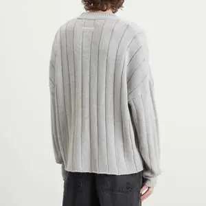 ABOUT:BLANK Rib Knit Crewneck - Grey