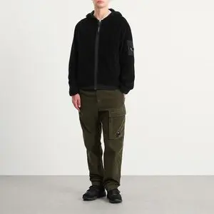 C.P. COMPANY Corduroy Lens Zip Hoodie