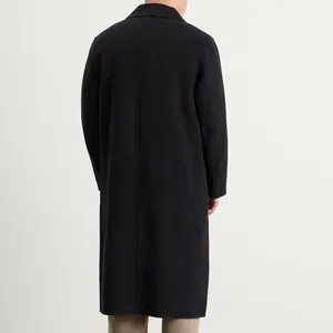 PERCIVAL Double Faced Wool Overcoat
