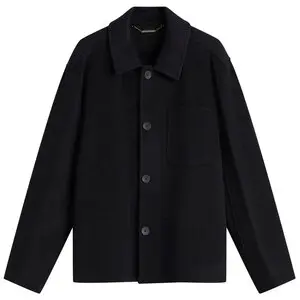 PERCIVAL Double Faced Wool Overshirt