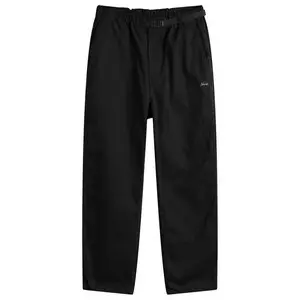 NANGA Weaving Belt Chino Tapered Trousers - Black