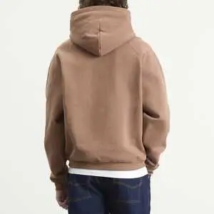 DIME Cursive Logo Hoodie - Sepia