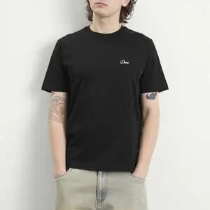DIME Cursive Logo T-shirt - Black