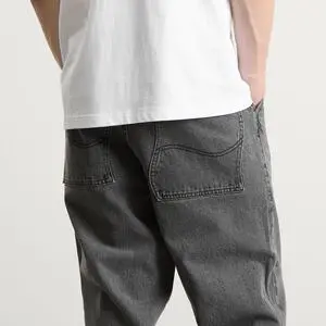 DIME Classic Relaxed Denim Pants - Faded Black