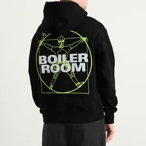 PLEASURES X Boiler Room Workman Hoodie