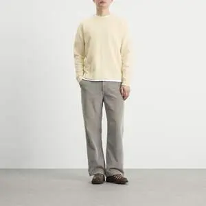 Nn07 Sammy Crew Neck Jumper - Ivory