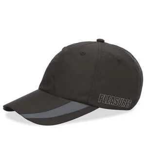 PLEASURES X Boiler Room Sport Cap - Black