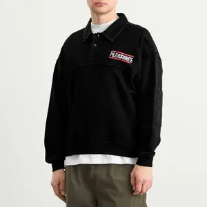 PLEASURES Gentle Polo Sweatshirt