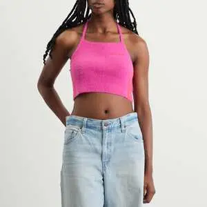 Adidas Knitted Halter Top