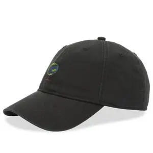 FORET Globus Washed Cap - Black