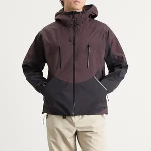 PURPLE MOUNTAIN OBSERVATORY Anvil Shell Jacket - Chocolate