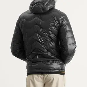 PURPLE MOUNTAIN OBSERVATORY Waves Hooded Puffa Jacket