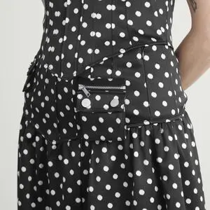 GANNI Corset Maxi Skirt - Black