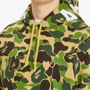 A BATHING APE Abc Camo Pullover Hoodie
