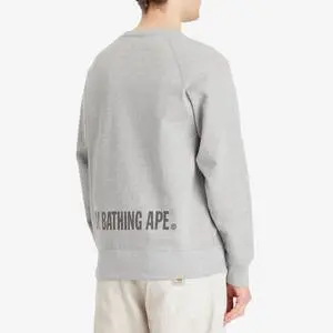 A BATHING APE Ape Face Crewneck Sweatshirt