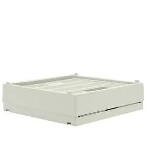 HAY Cube Recycled Crate - Grey