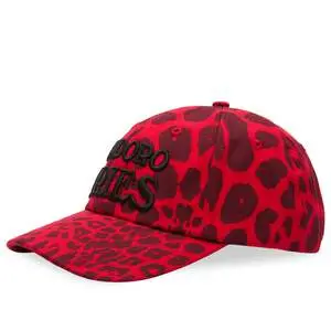 Aries J'adoro Leopard Cap - Red
