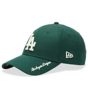 New Era La Dodgers Visor Script 9forty Cap