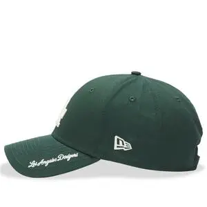 New Era La Dodgers Visor Script 9forty Cap