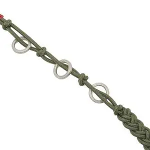 TOPOLOGIE Braided Keychain - Deep Forest