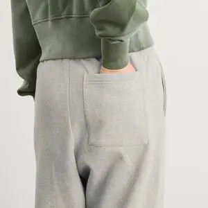 DIME Cursive Logo Sweatpants - Heather Gray