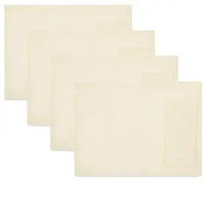 HAY Tavolo Napkin/placemat Set Of 4 - Soft Yellow