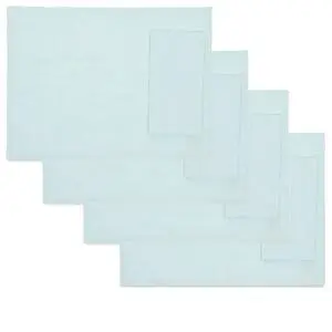 HAY Tavolo Napkin/placemat Set Of 4 - Soft Blue