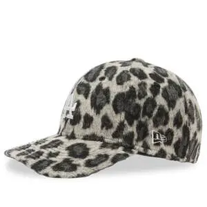 New Era La Dodgers Leopard 9forty Adjustable Cap - Black