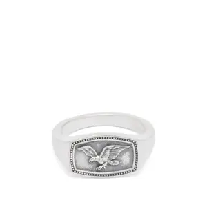 SERGE DENIMES Eagle Ring - Silver
