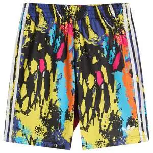 Adidas Archive All Over Print Short - Multicolor/bright Yellow