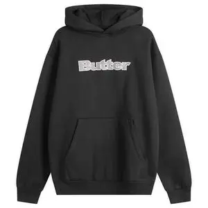 BUTTER GOODS Textured Logo Hoodie