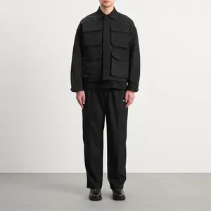 MKI MIYUKI ZOKU Silky Nylon Box Overshirt