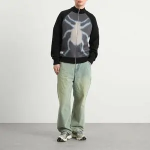 BUTTER GOODS Beetle Zip Knit Sweater