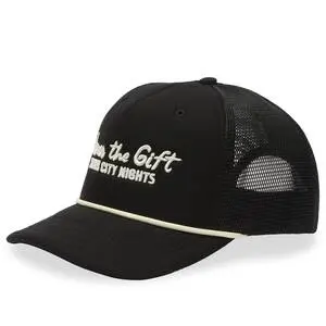 HONOR THE GIFT City Nights Trucker Cap - Black