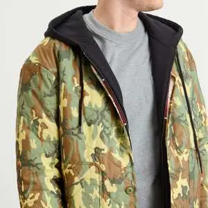 STAN RAY Quilted Liner Jacket - Woodland Dpm